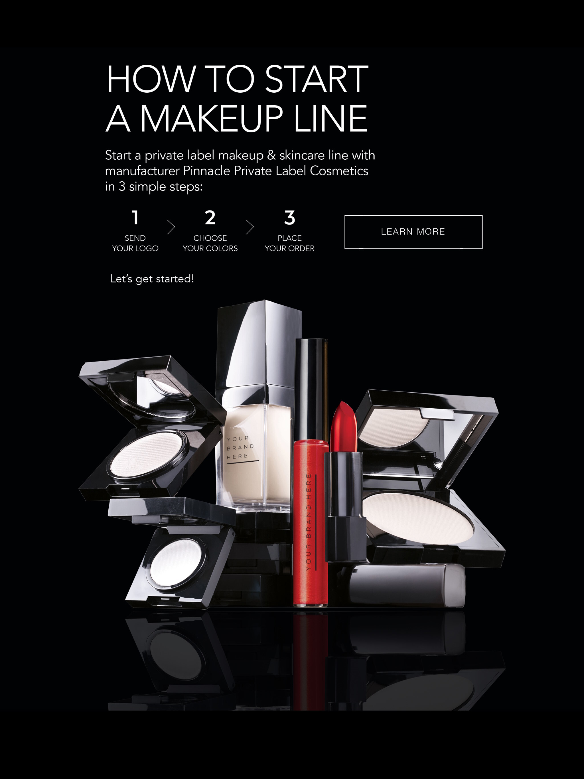 Professional Private Label Cosmetics - Pinnacle Cosmetics